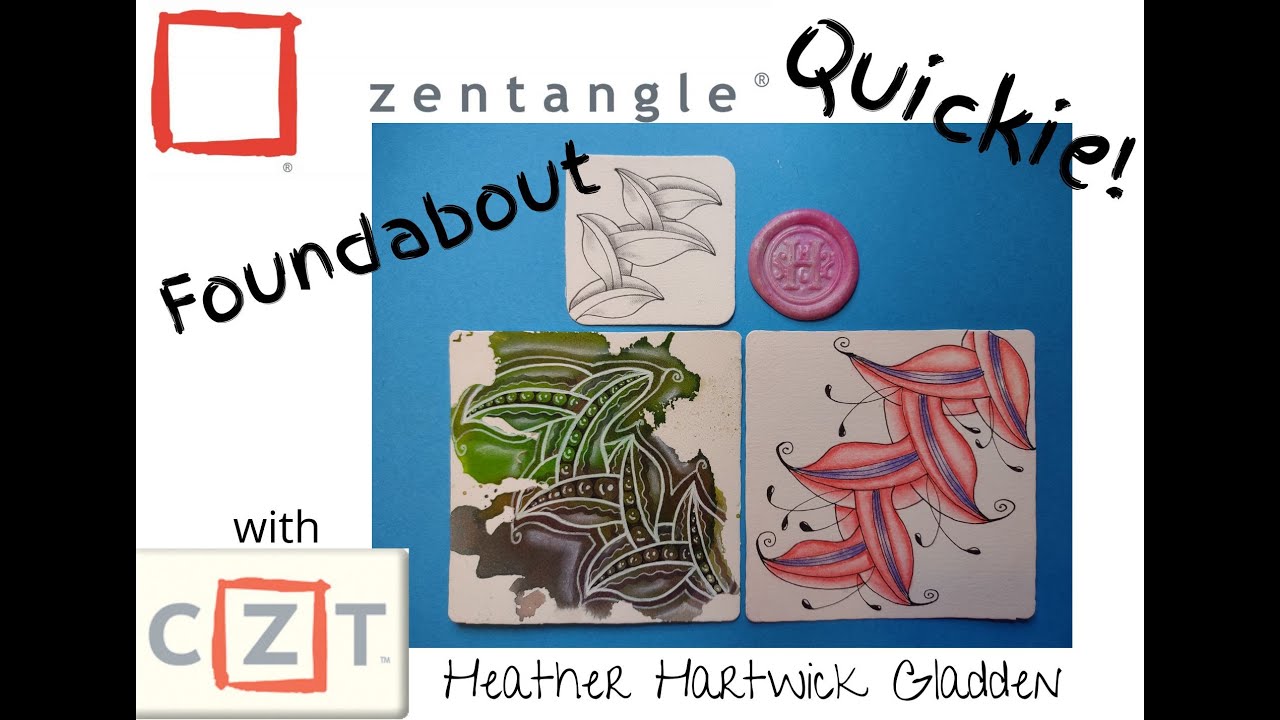 Foundabout | Zentangle® Quickie