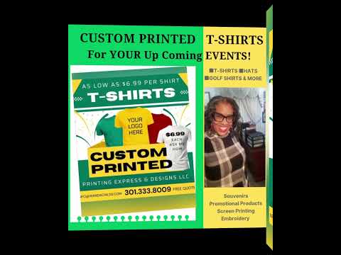 ✅️ Custom Printed T-shirts WHOLESALE Discounted Prices