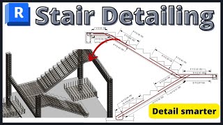 Revit Structure Reinforcement Of Staircase Rebar Annotation Watch HD ...