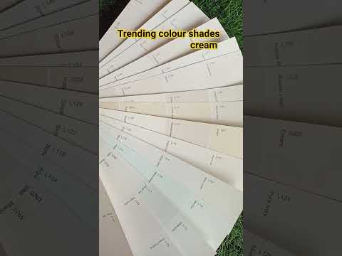 Asian Paints Cream Colour shades #shorts