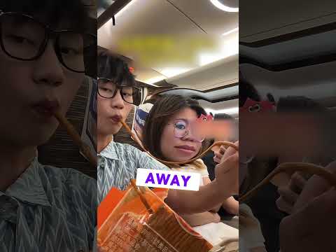When Latiao Brings Everyone Together on a Train Ride! 😋