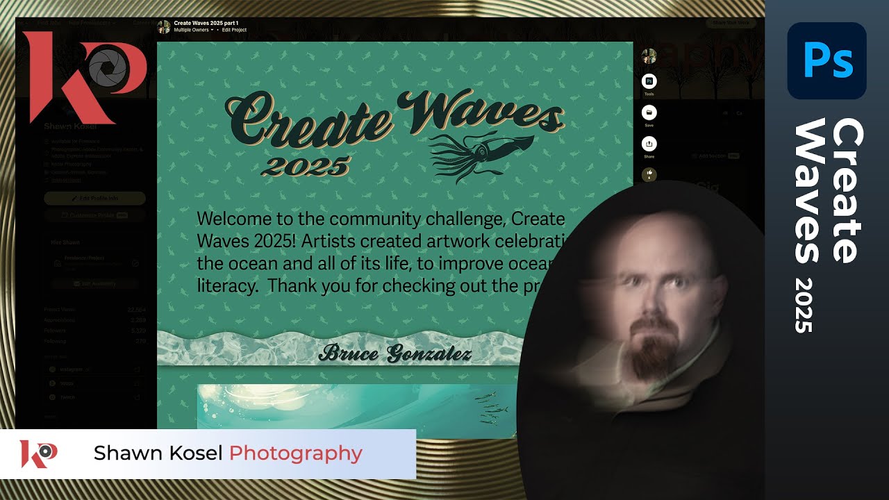 Create Waves 2025 Showcase, Behance Project