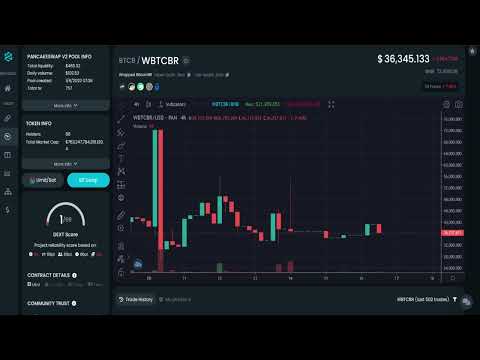 How to Buy Wrapped BitcoinBR (WBTCBR) Token Using Dextools On Trust Wallet OR MetaMask Wallet