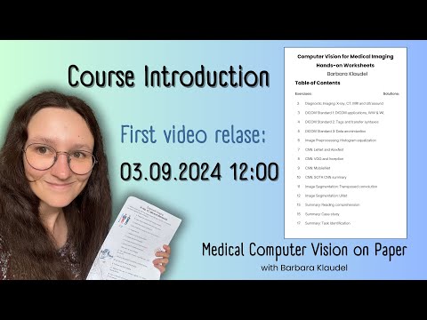 Worksheets Intro | Medical Computer Vision Worksheets