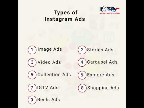 Types of Instagram Ads I Instant Info Solutions