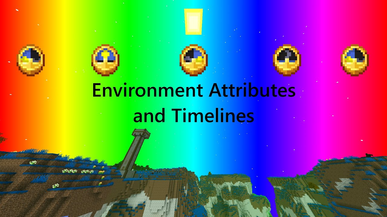Environment Attributes and Timelines (Minecraft Java edition data pack tutorial)