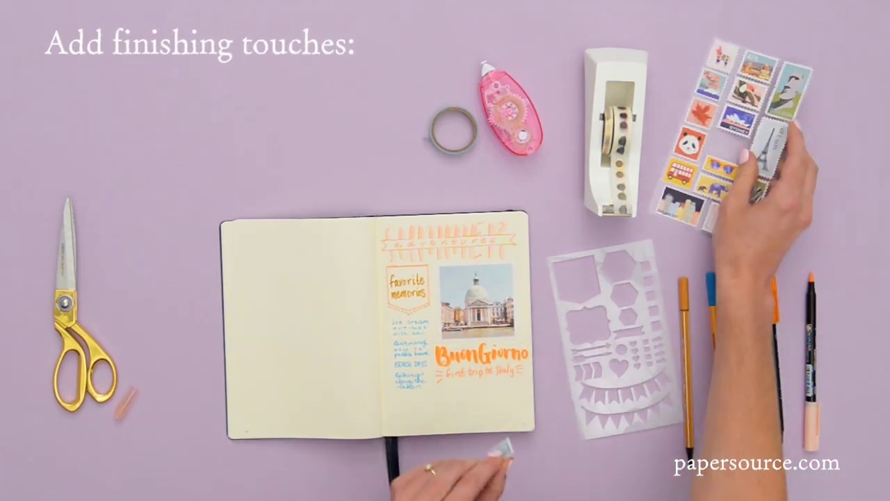 How to Create a Travel Journal