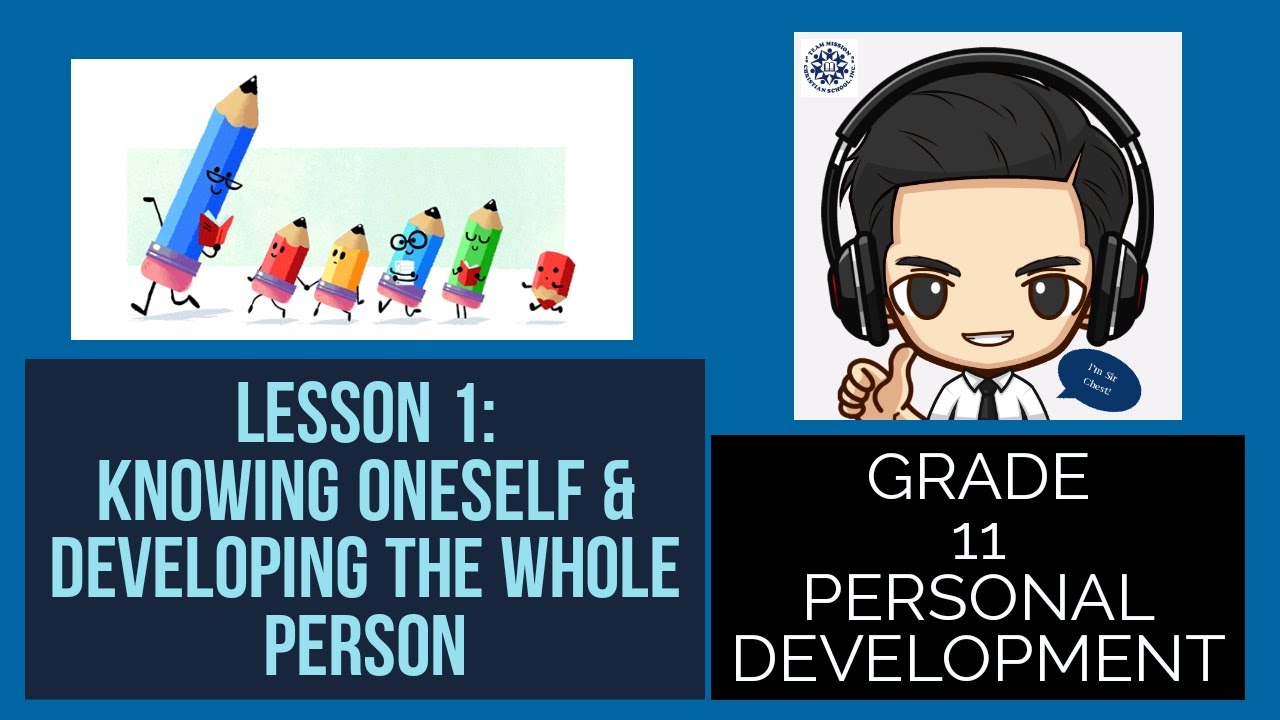 GRADE 11 | PERSONAL DEV'T | LESSON 1