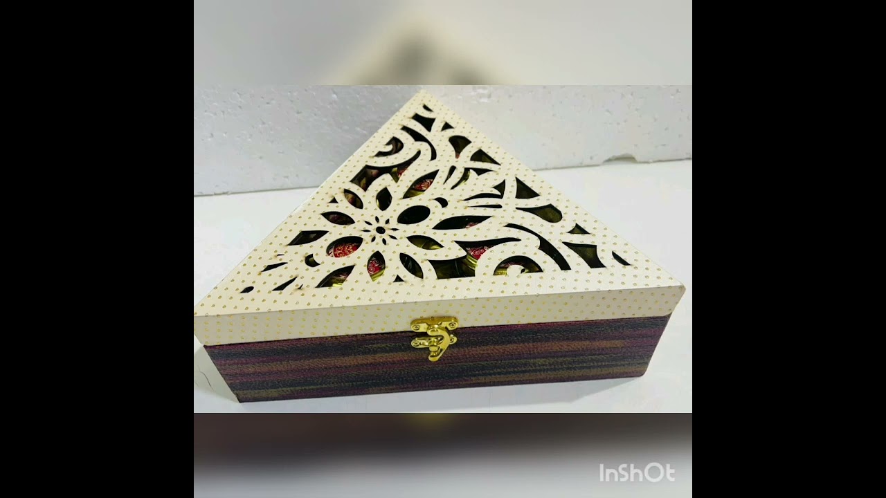 3 jar Dry fruit box😍😍📦Mtrl-mdfJar capacity-200-250 grm apprx**Prce-440 pr pc**Moq-10 pcRdy to