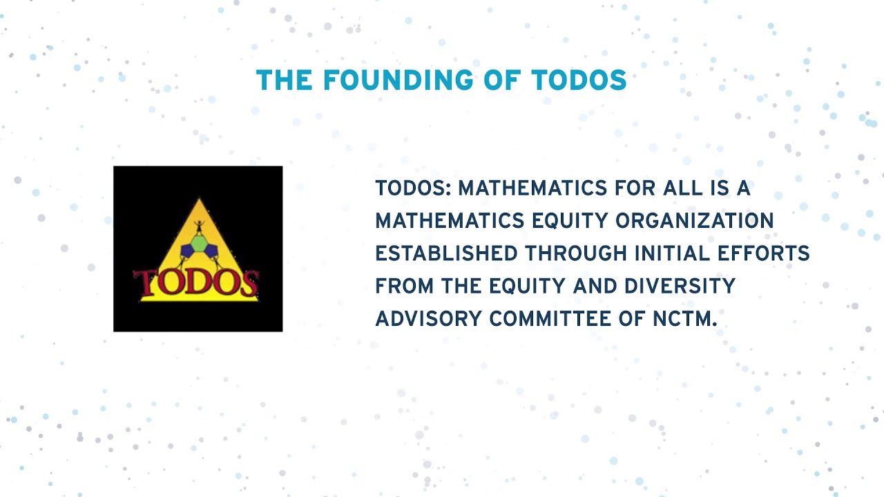 Black History Month Spotlight - TODOS: Mathematics for ALL