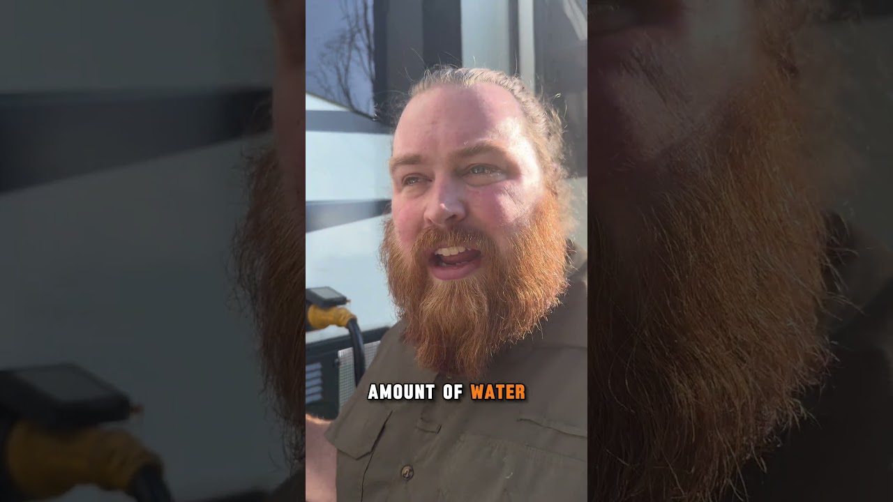 New! Blu Tech Water Flow Meter. A flow meter that is actuate and built in Quick Connects! #rvlife