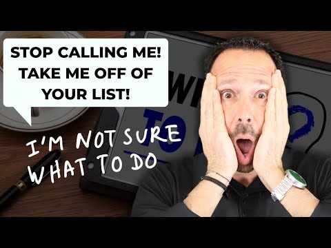 “Take Me Off Your List!” — What Top Agents Know That You Don’t