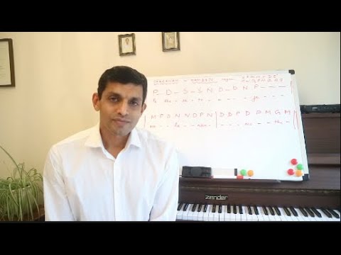 Lesson 84 - Kamboji Ragam in Navaragamalika varnam - teaching video