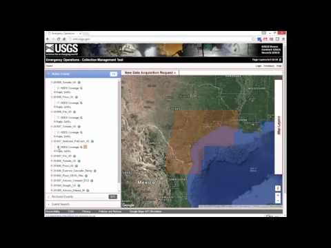Lesson 13B Part One - Registering for the USGS Emergency Operations Collection Management Tool
