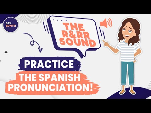 Master the Spanish 'RR' with SAY ZONTE! | Essential Spanish Pronunciation Guide 🙌