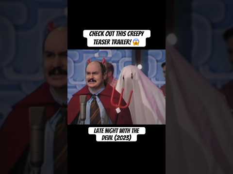 Check out this creepy trailer! π«£ Late Night with the Devil #movies