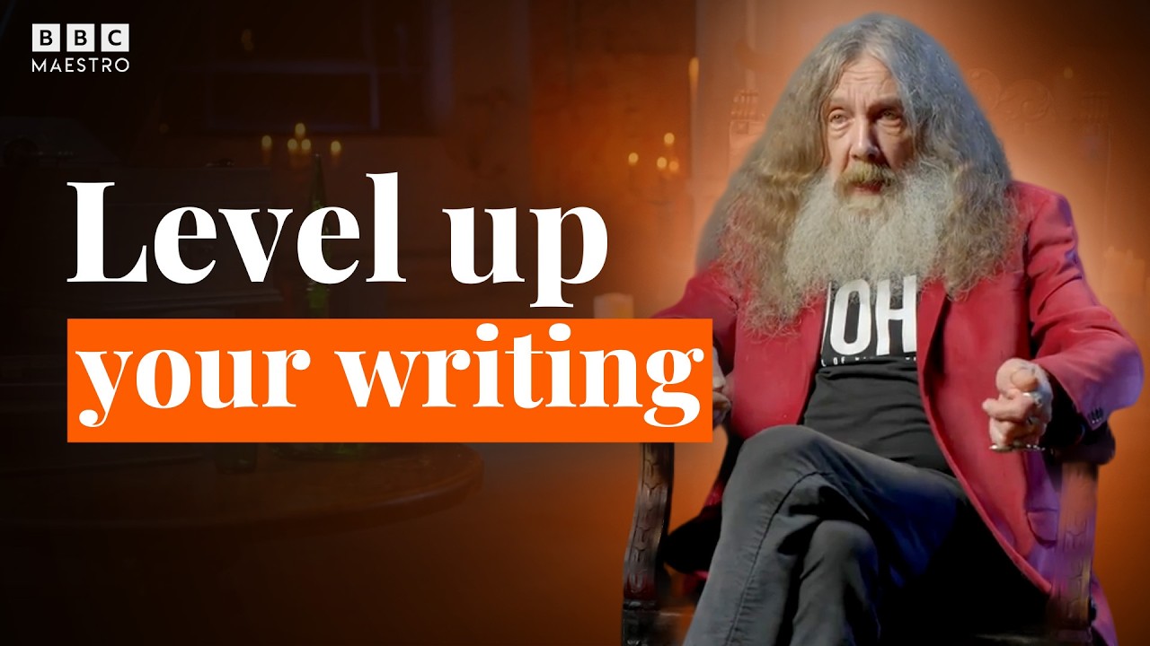 5 UNIQUE techniques to LEVEL UP your writing with Alan Moore | Meet your Maestro | BBC Maestro