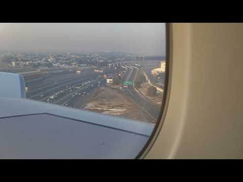 Landing in Dubai International Airport(DBX).