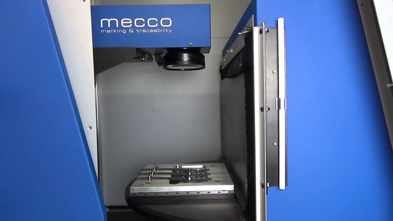 MECCOmark Rotary Workstation | Laser Marking