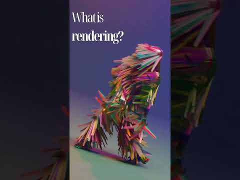 What is RENDERING in VFX or 3D? #cgi #motivation #3dmodel #blender ##blender3d #b3d #vfx #music