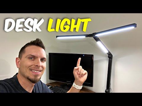 Low Profile LED Desk Lamp | Clamp Style & Dimmable!