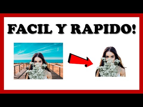 🔴 Como QUITAR el Fondo a una Imagen Online GRATIS 😎 Fondo Transparente