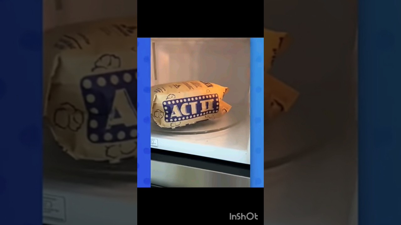 truco bolsa de palomitas de microondas