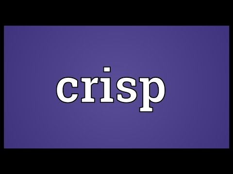 Crisp Meaning