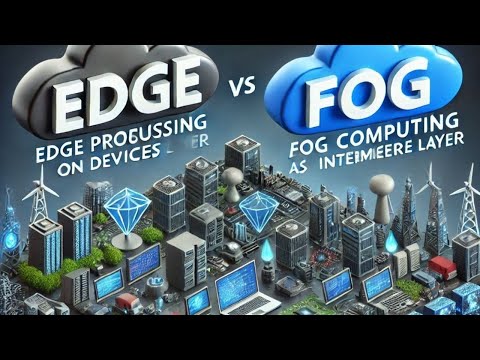 Edge vs. Fog Computing: Is Your Data Chillin’ on the Edge or Lost in the Fog? 🤔☁️😂 #edgecomputing