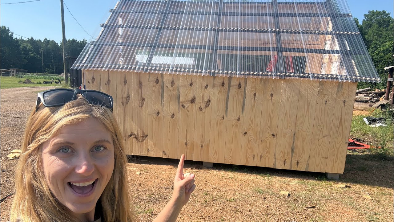 This Solar Kiln Build Just Hit a MAJOR Milestone!