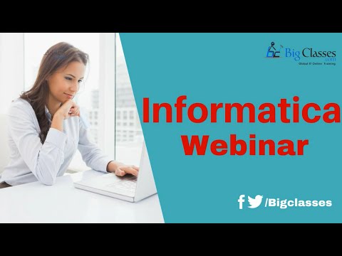 Informatica Powercenter training tutorial for beginners | bigclasses