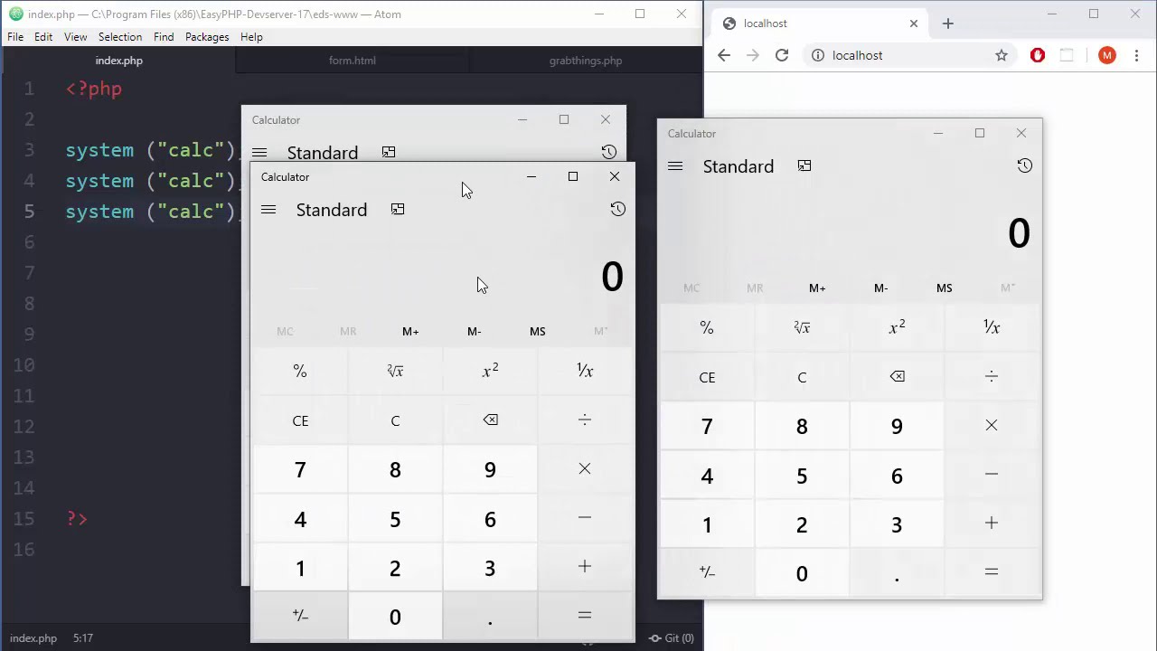 PHP Tutorial - 12 -  Executing External Programs in PHP - System and Exec