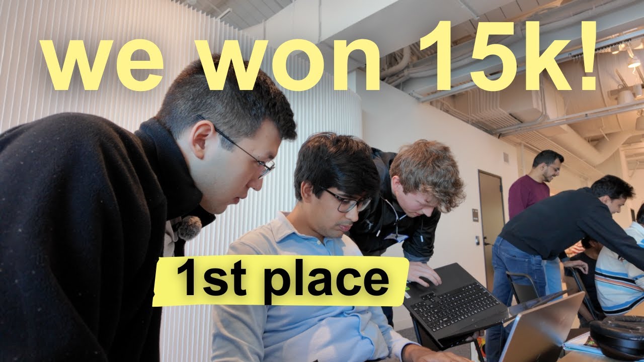 I Won First Place at a Hackathon! | Building an App in 7 hours