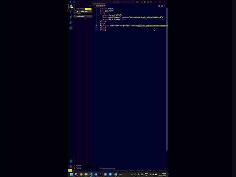 Embed YouTube Videos in Your Website in 30 Seconds! ⏱️ #coding #embeddedprogramming #html #css