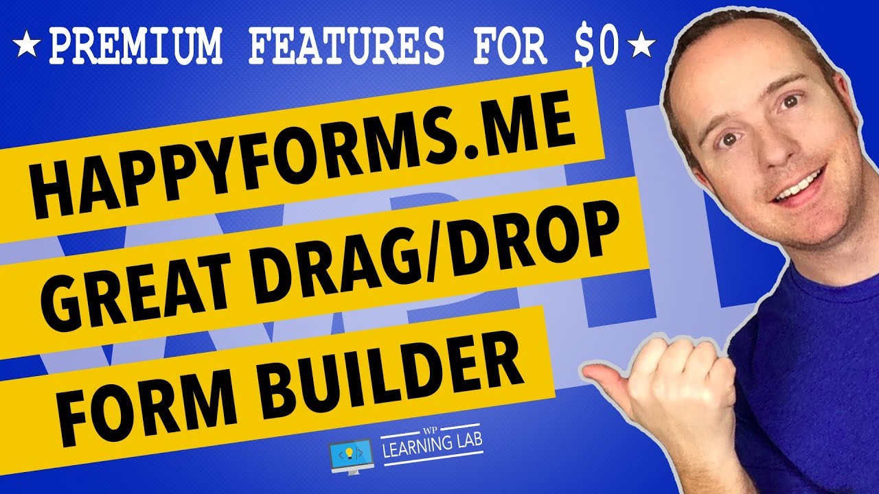 HappyForms - Build WordPress Forms With This Drag And Drop Form Builder (includes Live Preview)