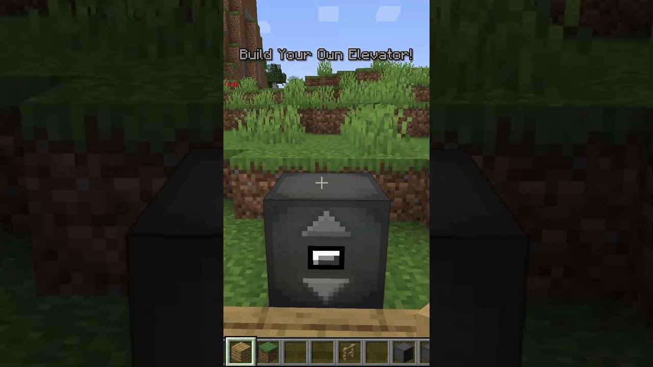Minecraft Moving Elevators Mod #minecraft #minecraftmods #minecrafttutorial #shorts