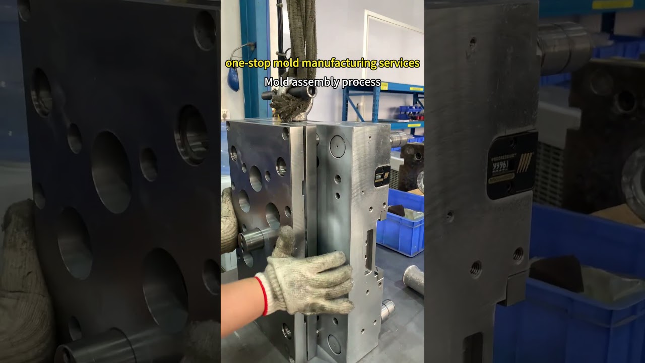 Mold assembly process  #workshop #factory #mold