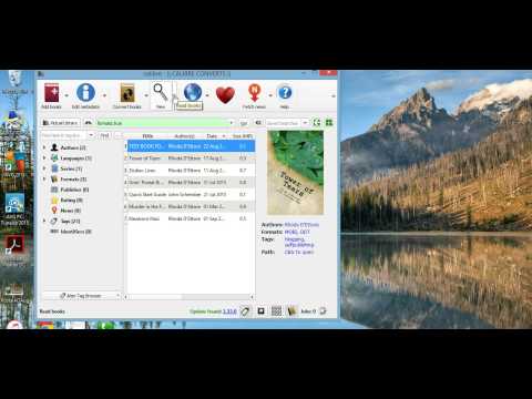 Using CALIBRE to convert ebooks, epub, mobi & Table of Contents
