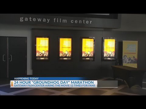 Gateway Film Center holds 24 hour Groundhog Day movie marathon
