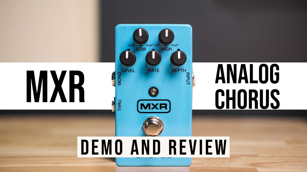 MXR Analog Chorus Demo and Review