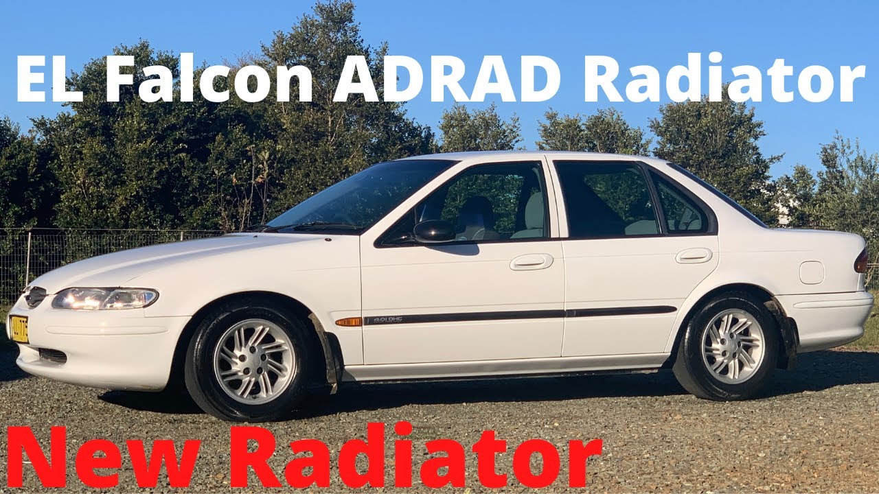 EF EL Falcon ADRAD Radiator from NATRAD Radiators - New Radiator for my EL Falcon