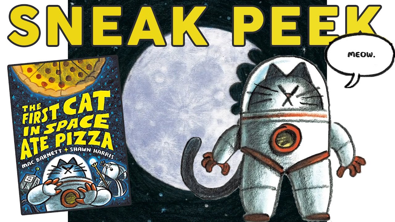 The First Cat In Space Ate Pizza | Graphic Novel Excerpt - book-news.org