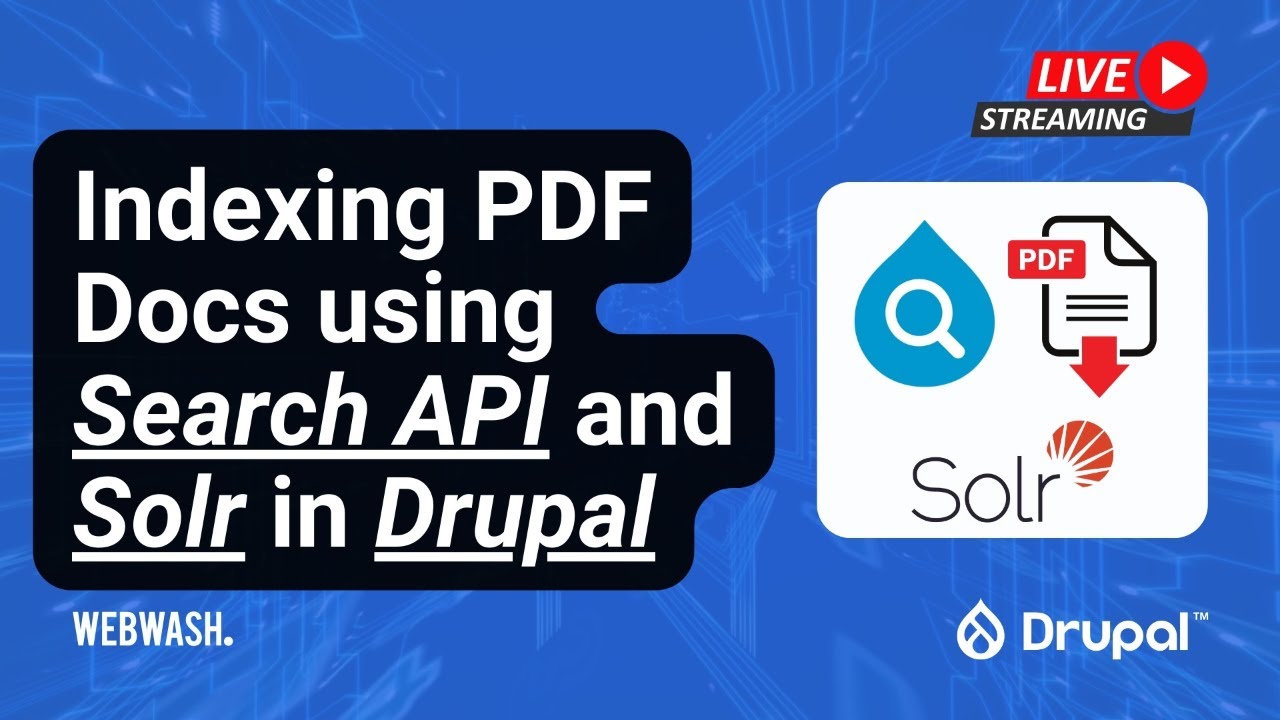 Indexing PDF Docs using Search API and Solr in Drupal