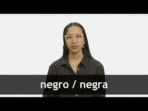 English Translation of “NEGRA” | Collins Spanish-English Dictionary