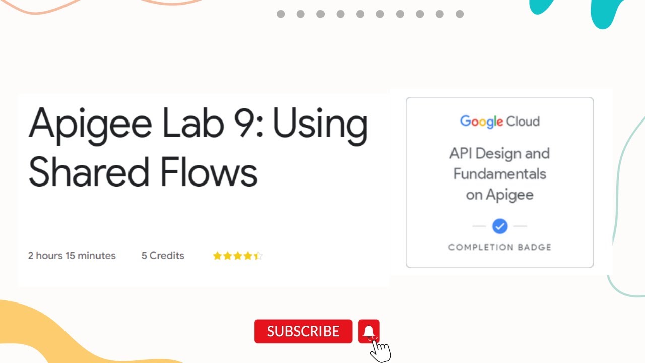 Apigee Lab 9: Using Shared Flows | API Developer Learning Path