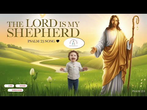 🎶 The Lord is My Shepherd (Psalm 23 Song for Kids) 🎶