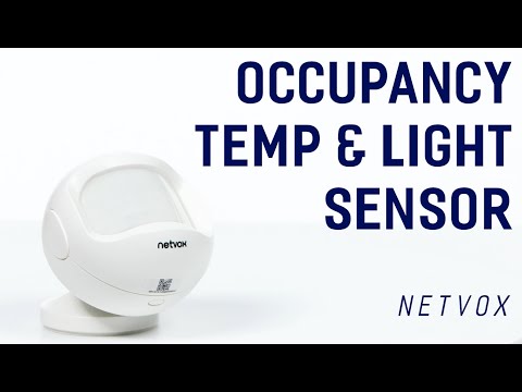 Netvox RB11E | Wireless Occupancy, Temperature and Light Sensor