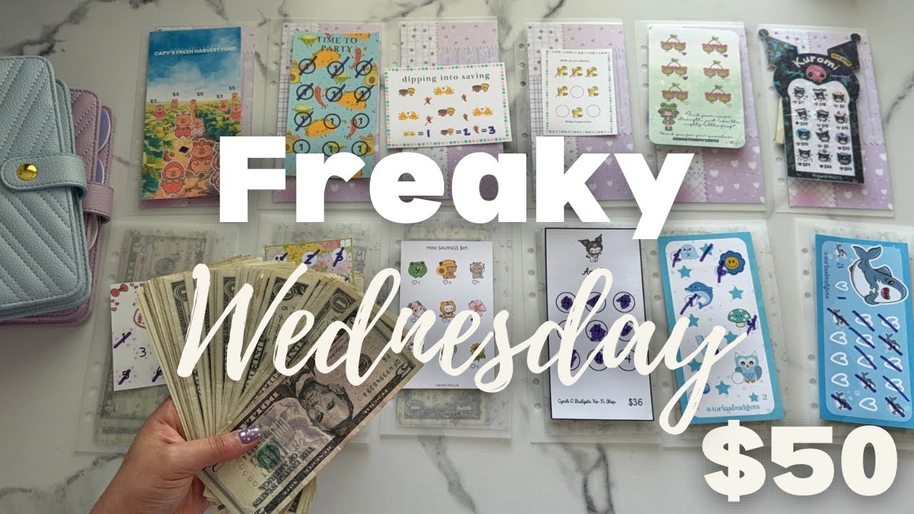 Freaky Wednesday $55: Saving Challenges 