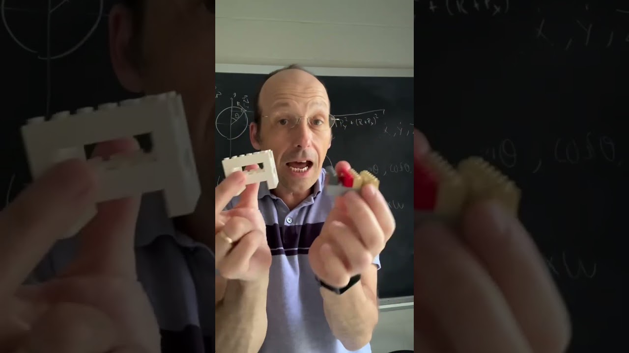 Mass vs weight with #LEGO #science #scienceexplained