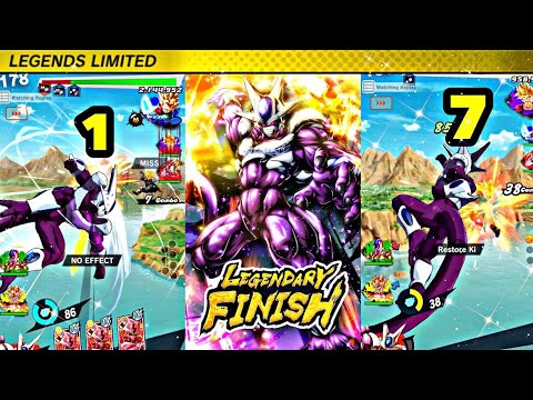 LF Final Form Cooler CRAZY COMBO with UNLIMITED Strike Cards | DB Legends #shorts #youtubeshorts